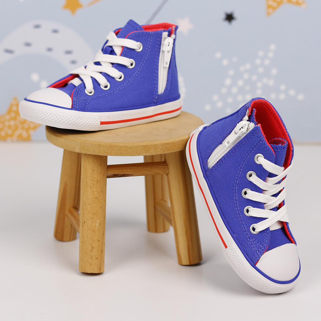 TENIS CHUCK TAYLOR ALL STAR AZUL MASCULINO INAFANTIL CK11020001 - Shoe Mix