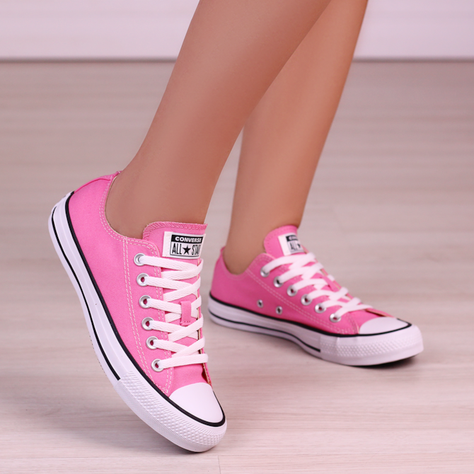 TENIS CHUCK TAYLOR ALL STAR ROSA CT00010006 | Fomato Salto: | Formato ...